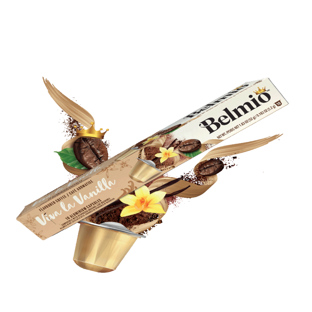 Belmio Viva la Vanilla 10 Aluminum Capsules – shopitaliancoffeebh